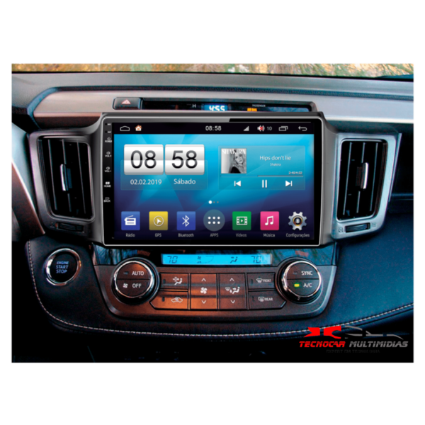 Toyota Rav4 2013 a 2019 - Tecnocar Multimidias Rio de Janeiro
